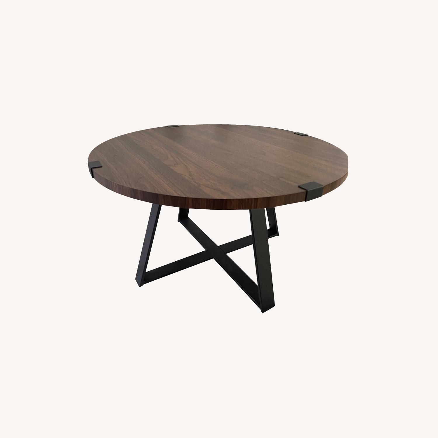 Cross Leg Coffee Table - AptDeco