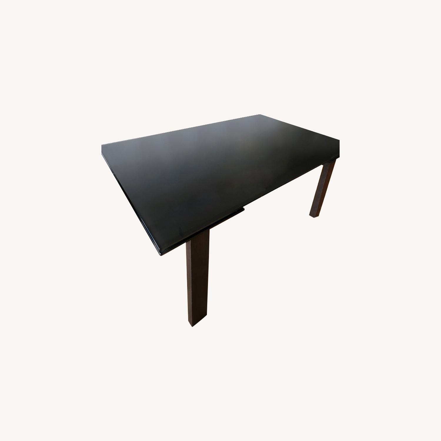 Calligaris Black Hyper Extendable Table - AptDeco
