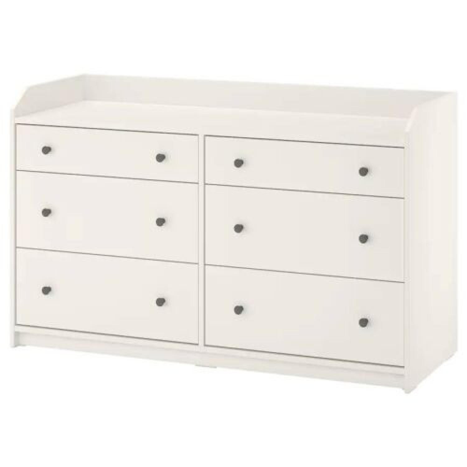 IKEA HAUGA 6-drawer Dresser - AptDeco