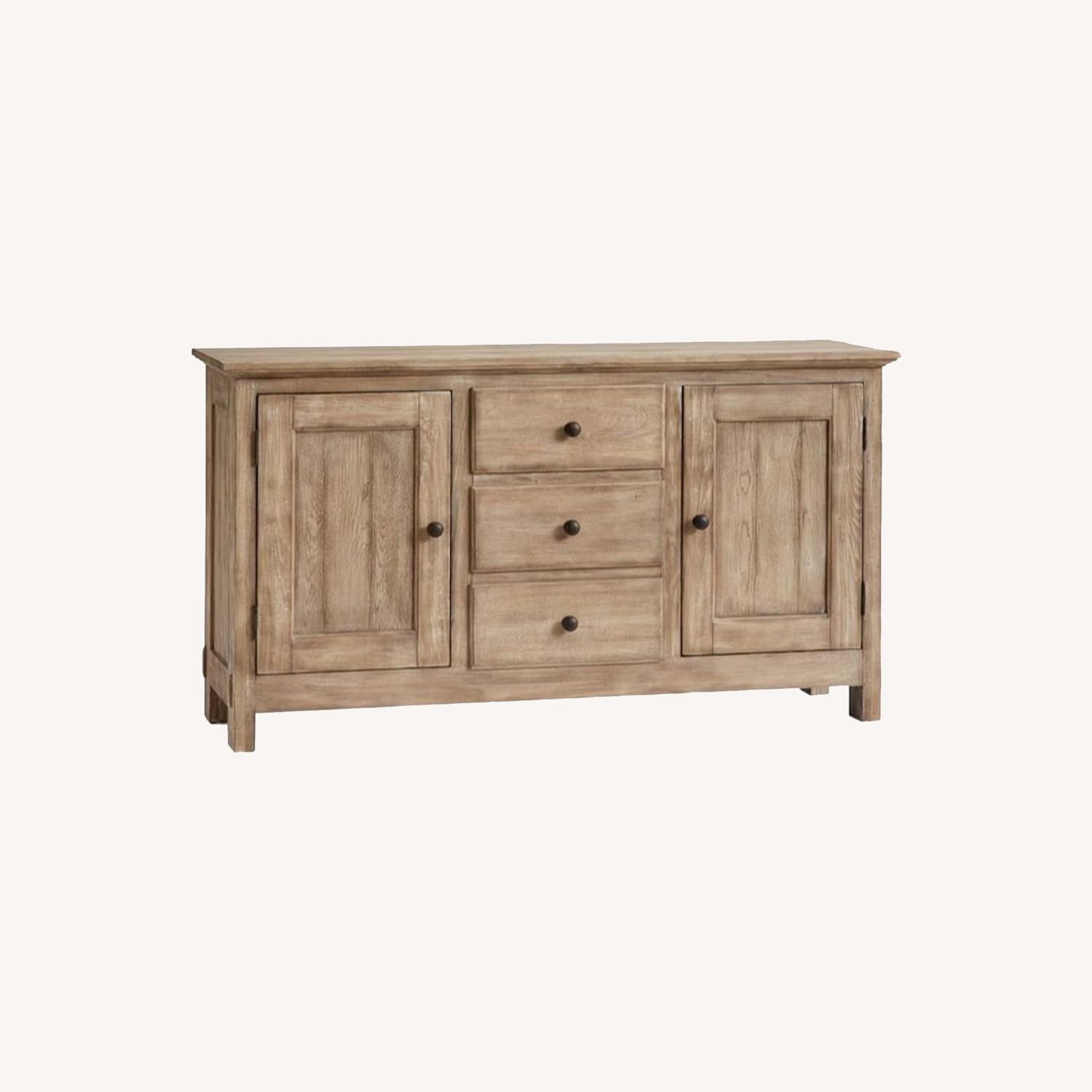 Pottery Barn Benchwright 66" Buffet, Seadrift - AptDeco