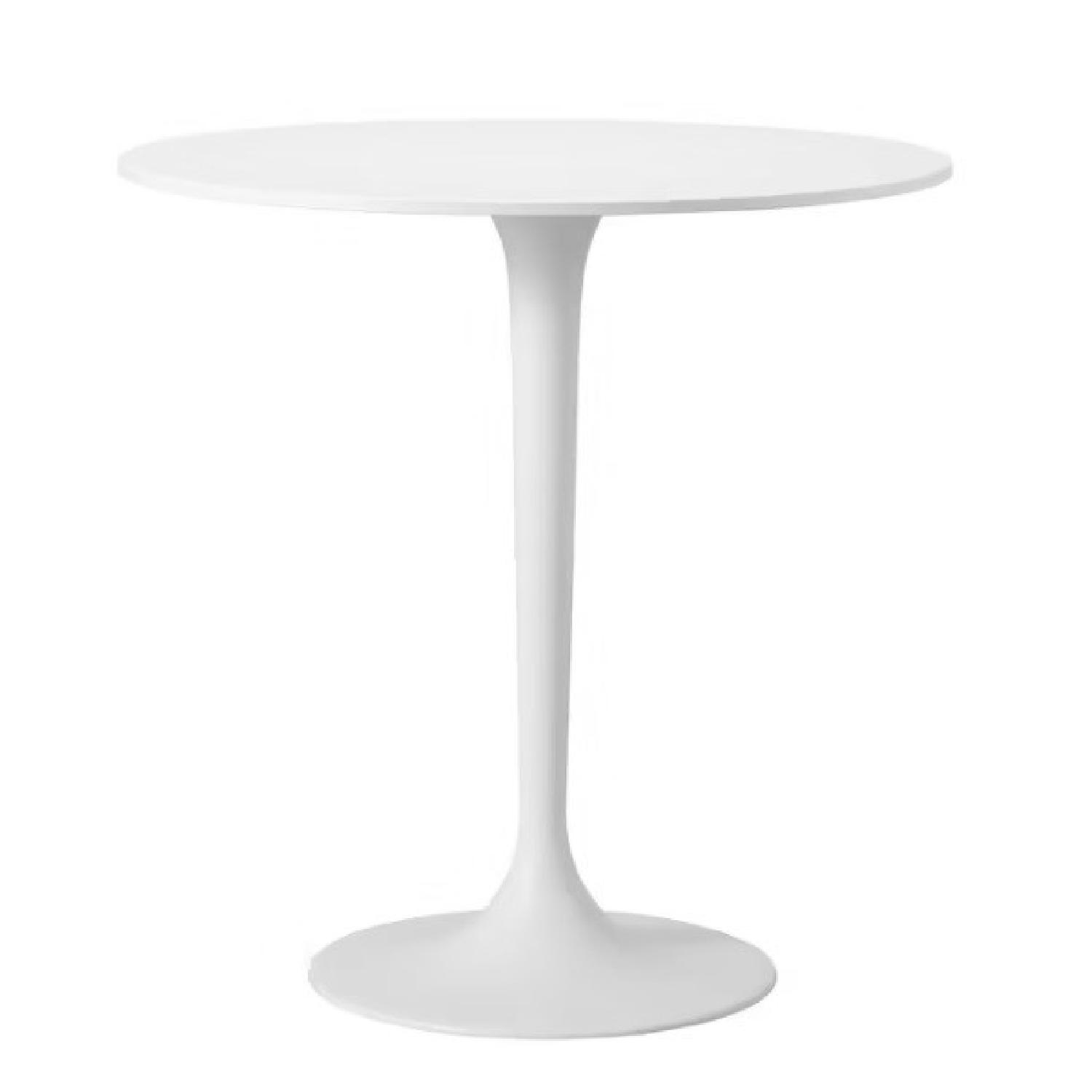 IKEA White Docksta Dining Table - AptDeco