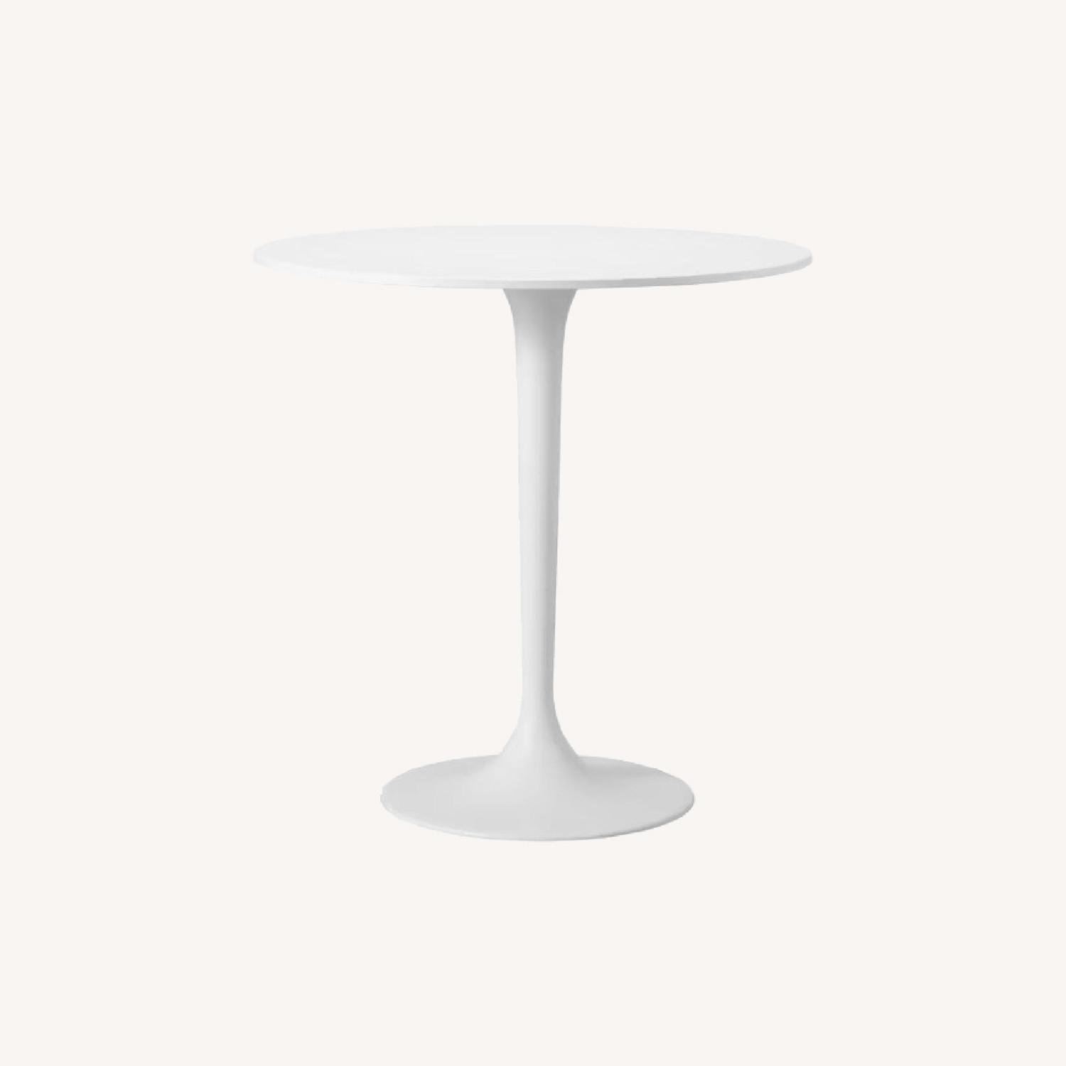 IKEA White Docksta Dining Table - AptDeco