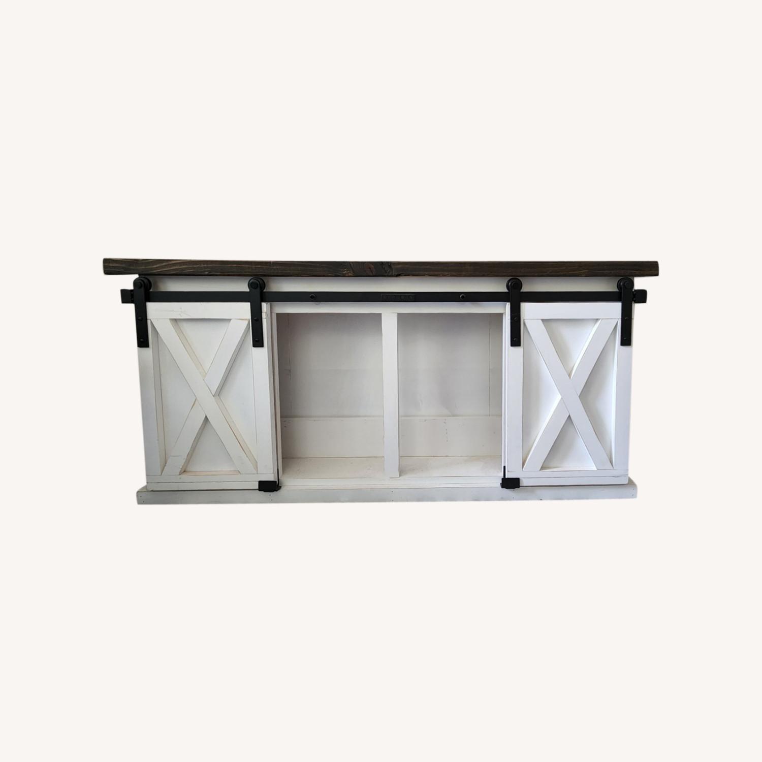 Custom-Built French Country Console Table - AptDeco