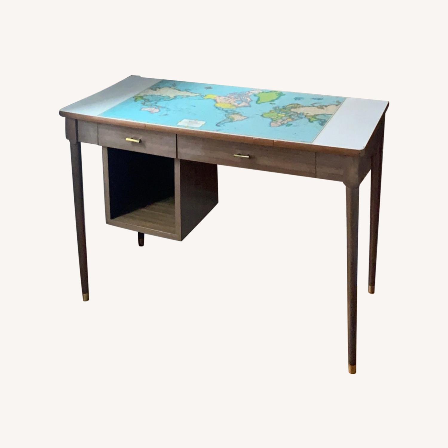 Rand Mcnally Cosmopolitan World Map Desk - AptDeco