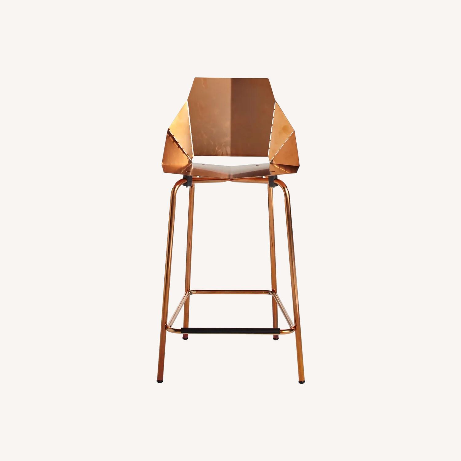 Blu Dot Real Good Counter Stool - Copper - AptDeco