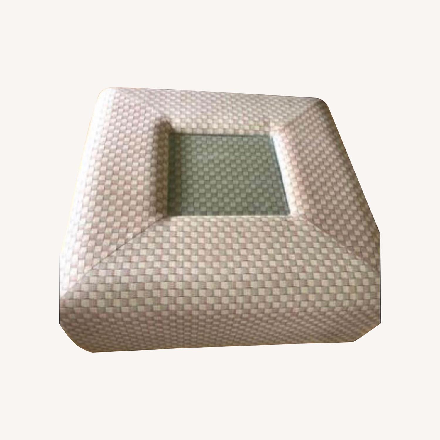 Custom Coffee Table Ottoman 45 X 45 X 18 AptDeco Custom Coffee Table Ottoman 45 X 45 X 18 AptDeco