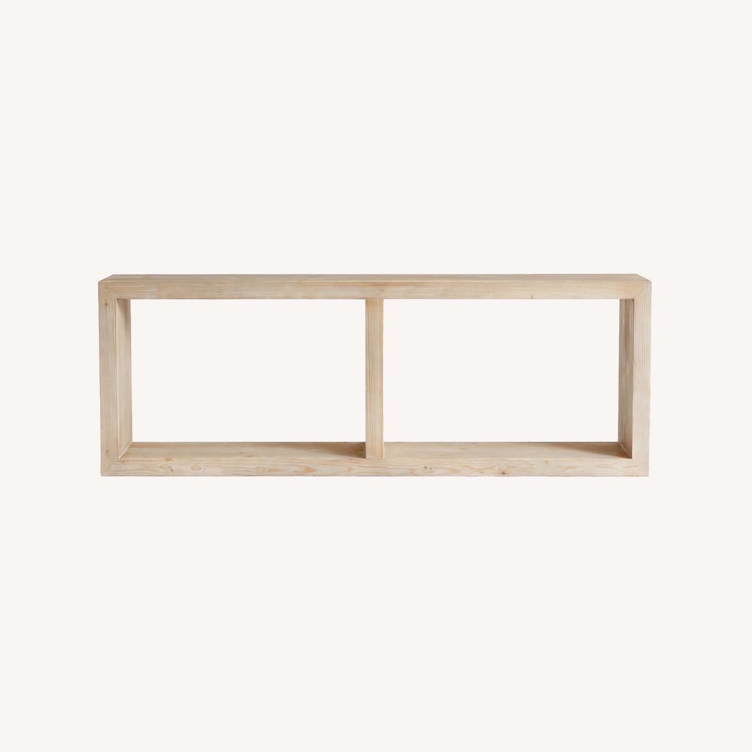 Pottery Barn Folsom Grand Console Table - AptDeco