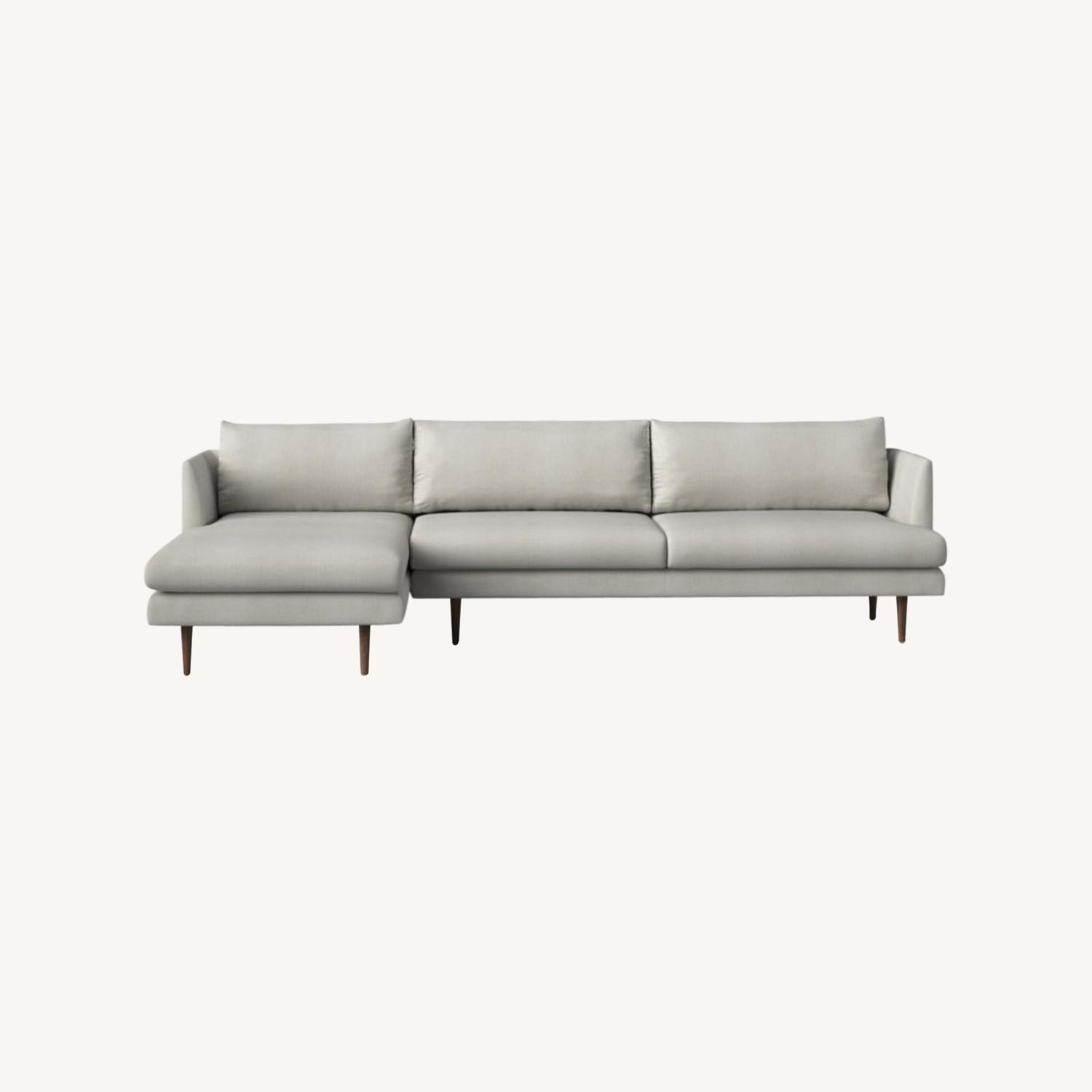 AllModern Modern Sofa w/ Chaise - AptDeco