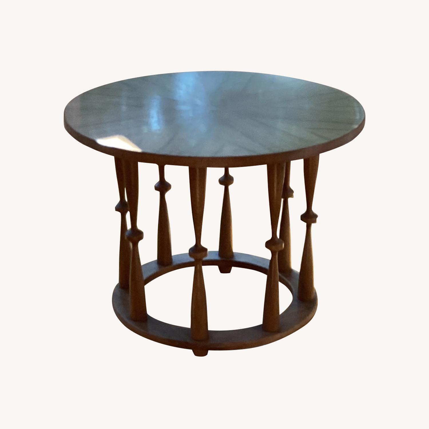 Marge Carson Mid Century Side Table - AptDeco