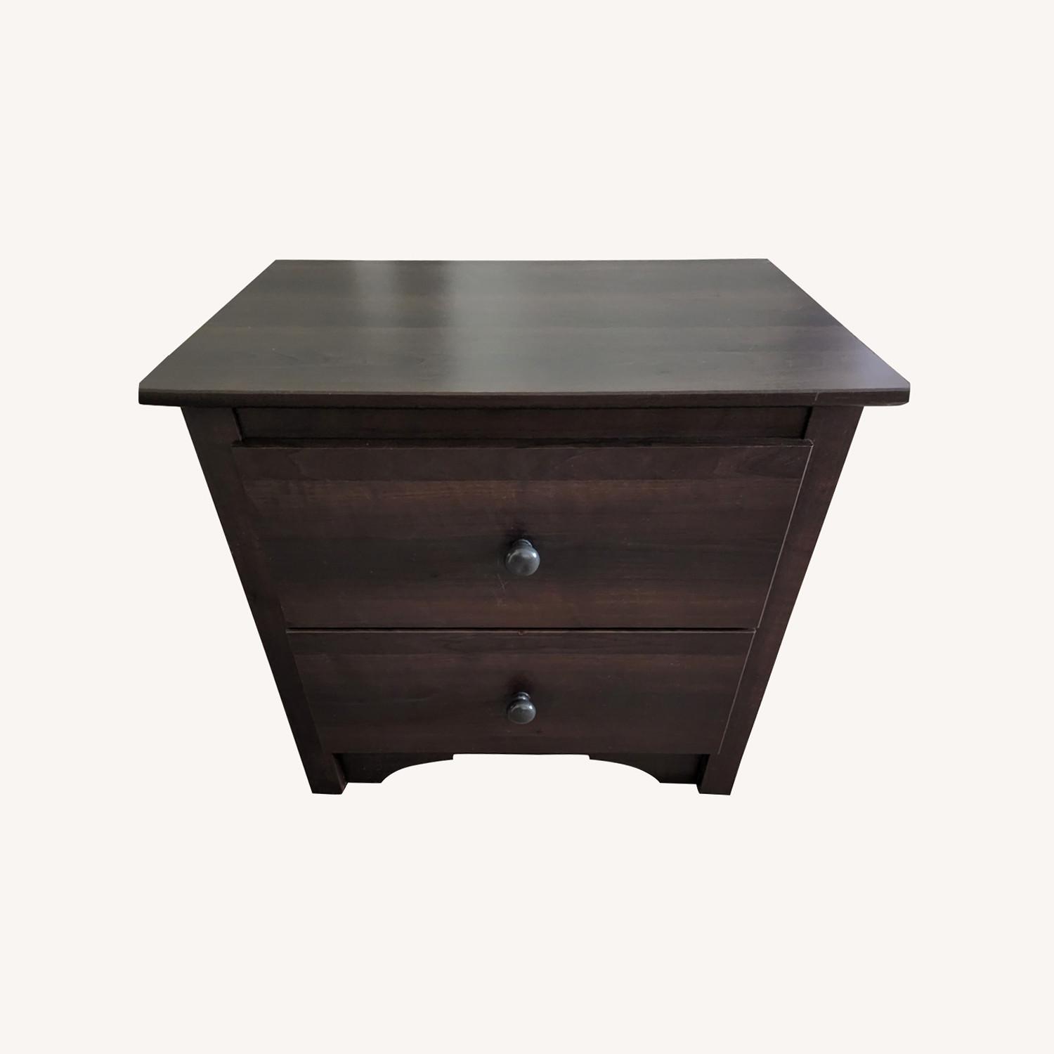Prepac Nightstand in Espresso Set of 2 - AptDeco