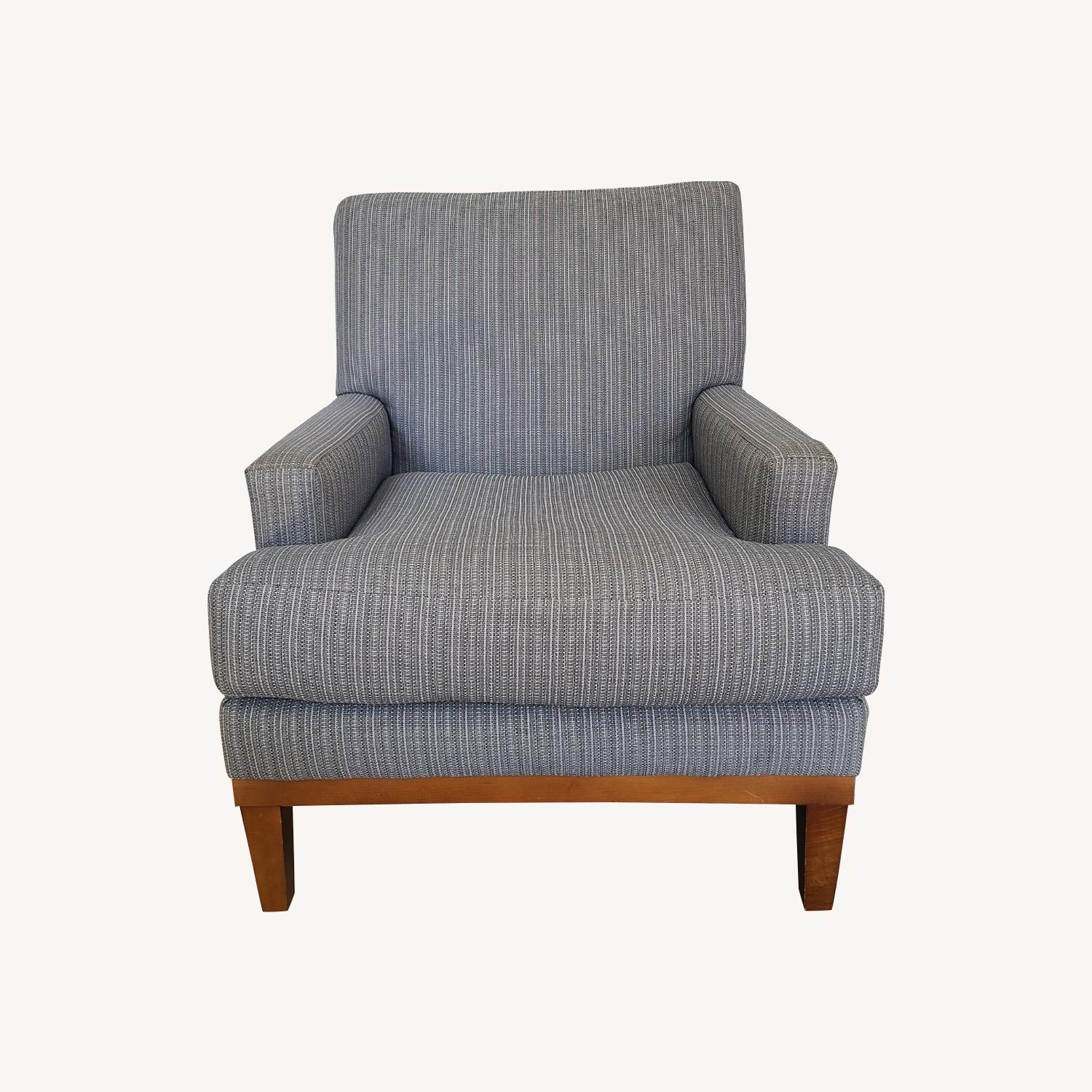 Gray Downtown Armchair - AptDeco