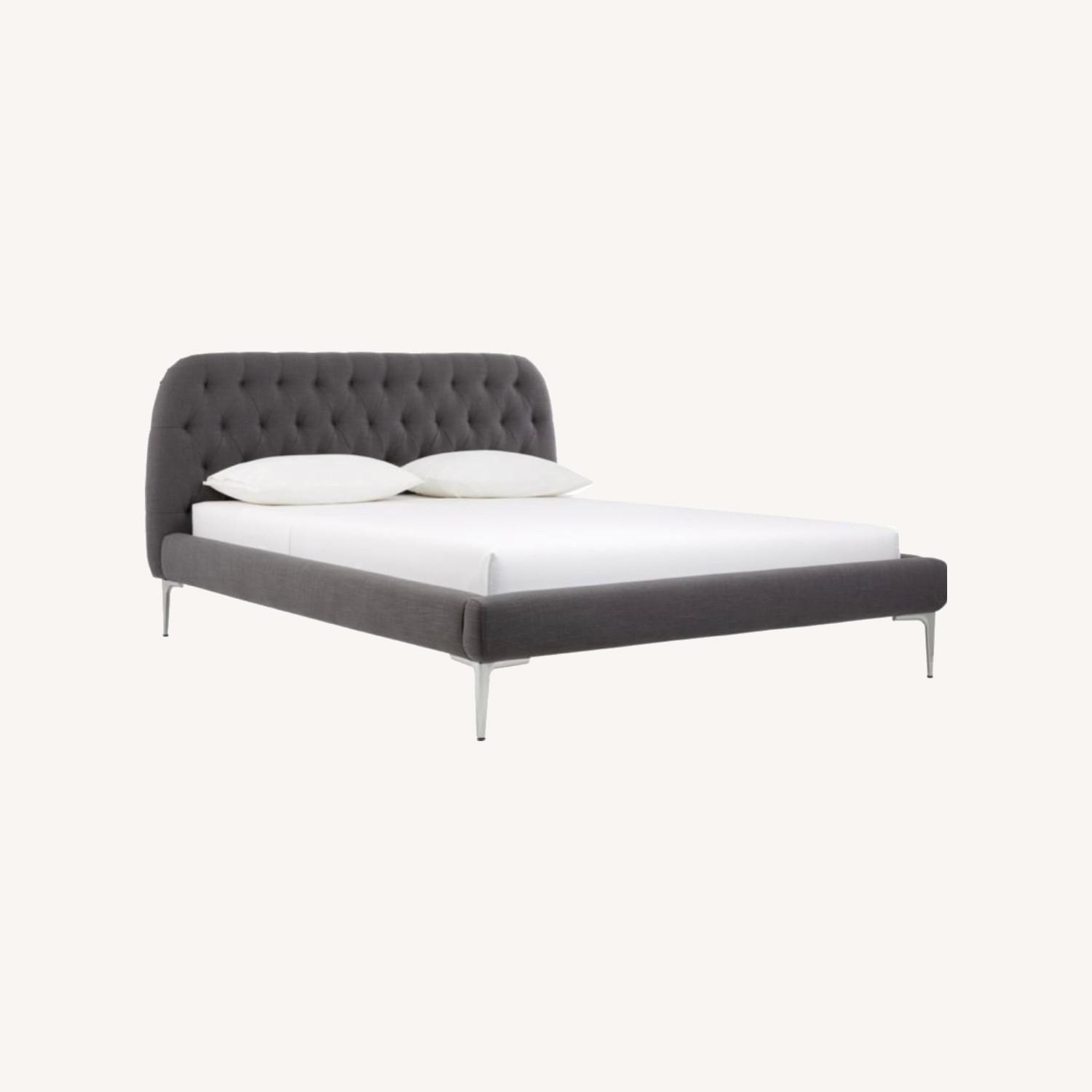 CB2 Seraphina King Bed with Adjustable Base - AptDeco