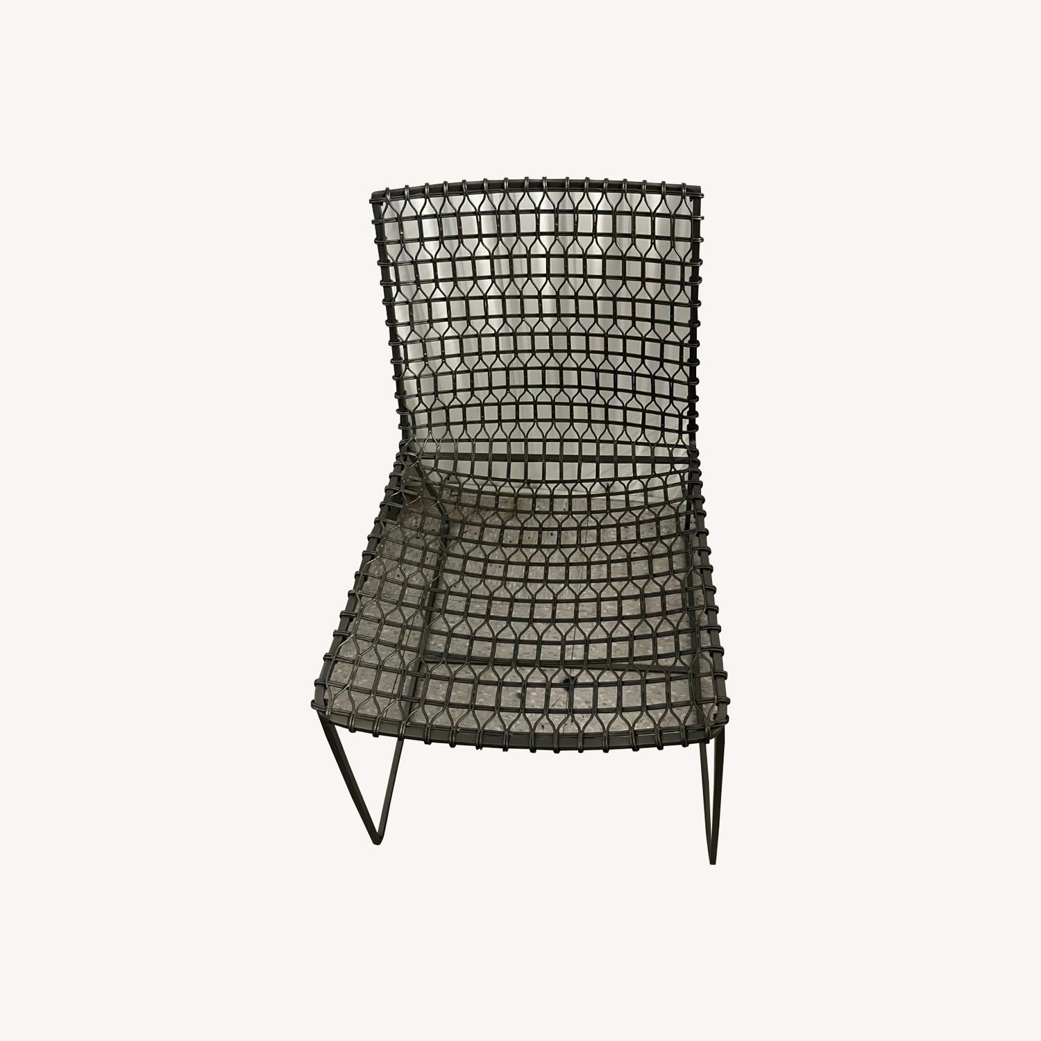 Tig Metal Dining Chairs - AptDeco