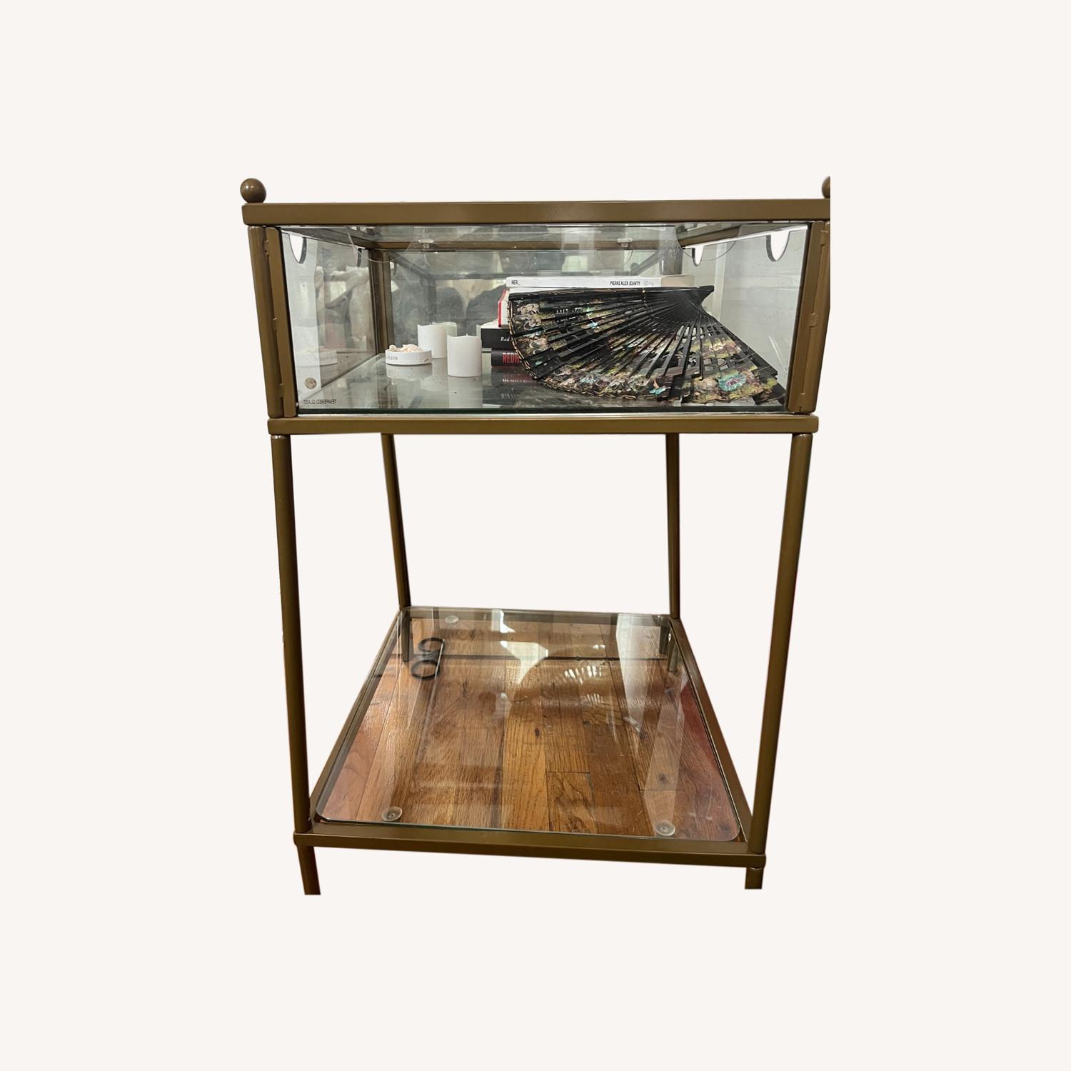 Terrarium Display End Table - AptDeco