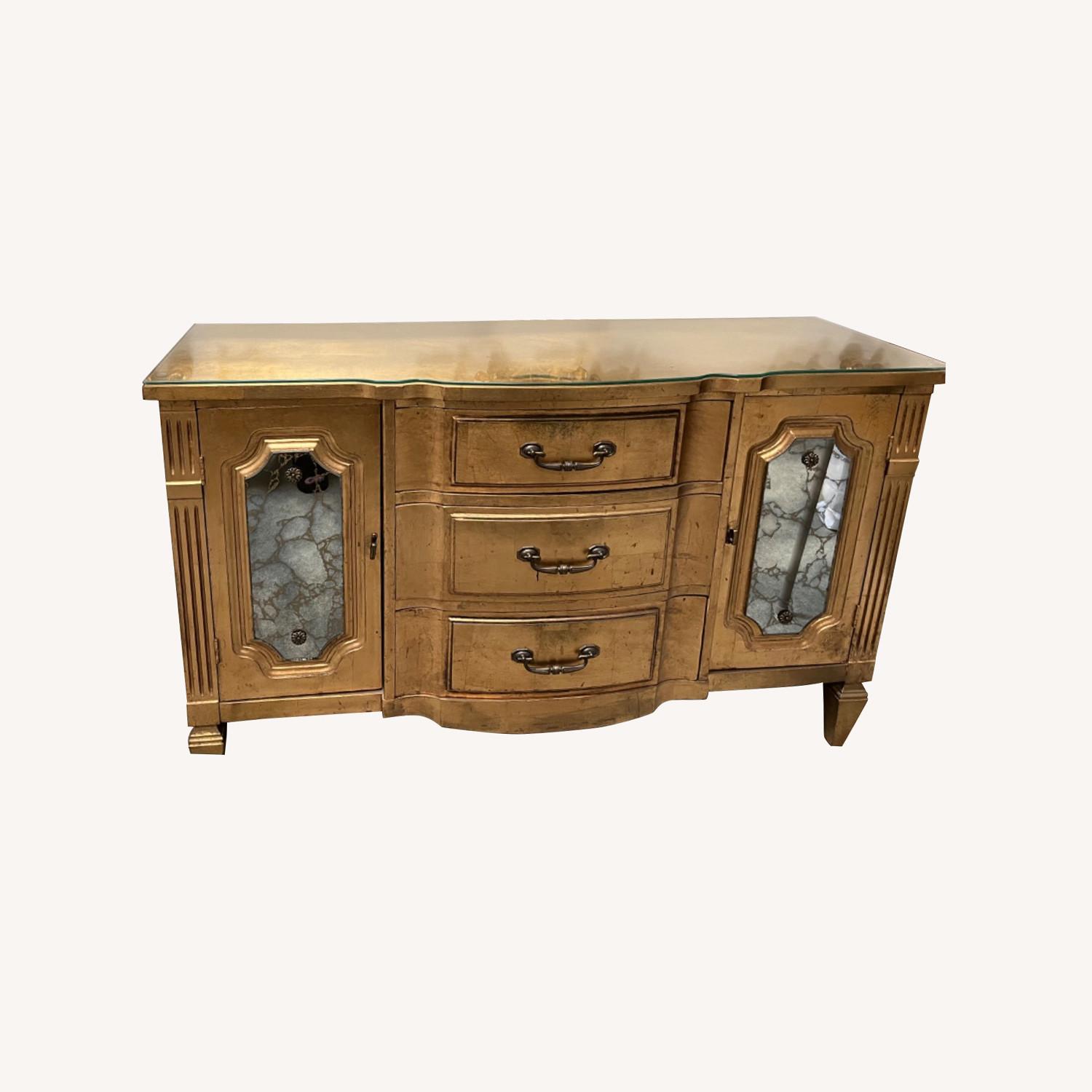 Gold Leaf Server - AptDeco