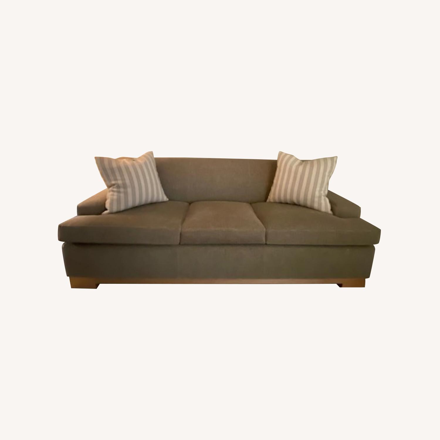 Avery Boardman Custom Upholstered Queen Sleeper Sofa - AptDeco