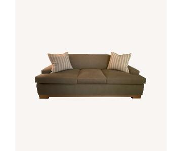 Avery Boardman Custom Upholstered Queen Sleeper Sofa - AptDeco