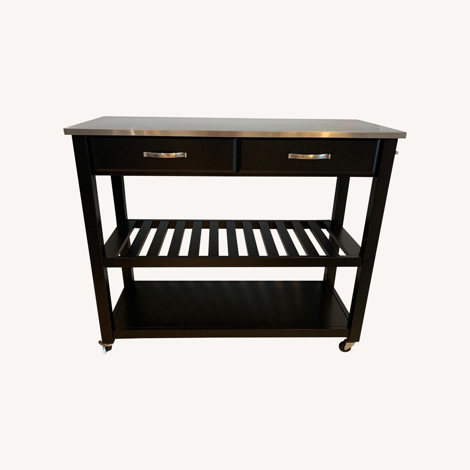 Birch Lane Metal Kitchen Cart - AptDeco