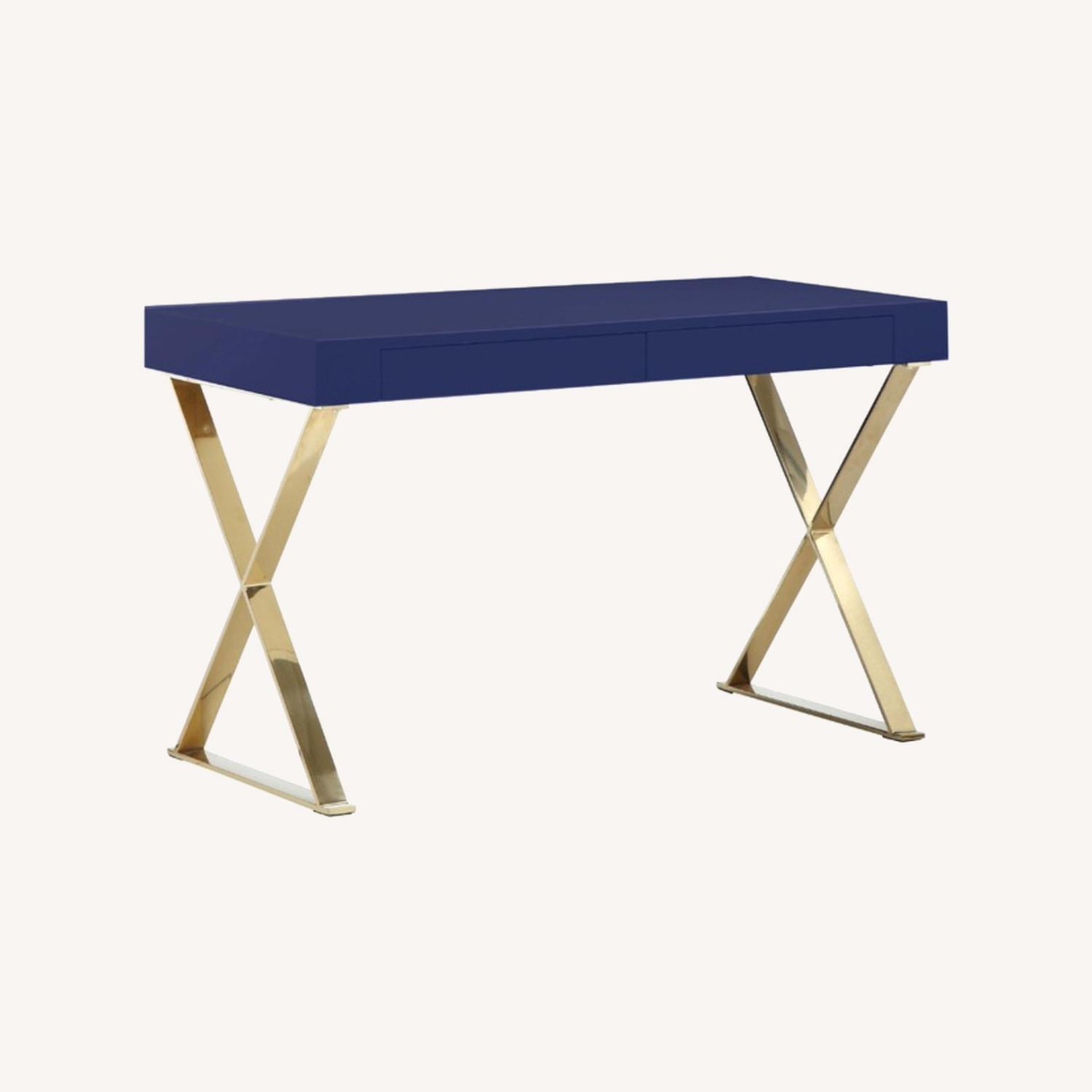 Pangea Lacquer Desk - AptDeco