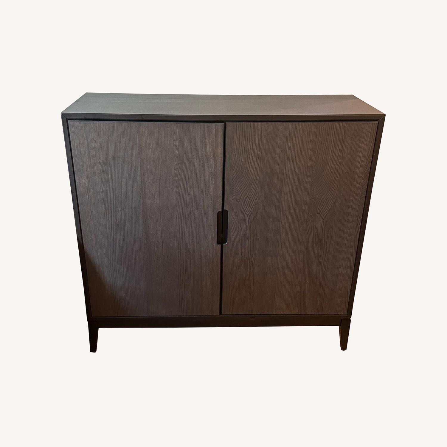 IKEA Regissor Black Cabinet - AptDeco