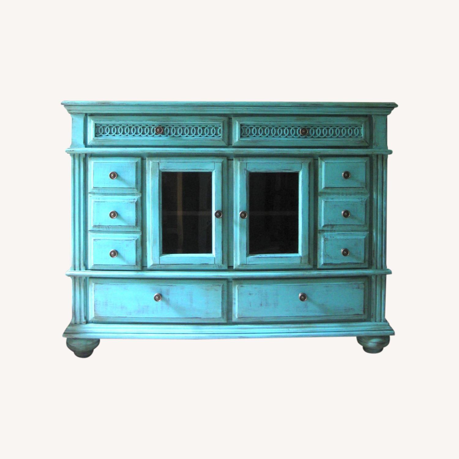52" French Country Media Console Sideboard - AptDeco