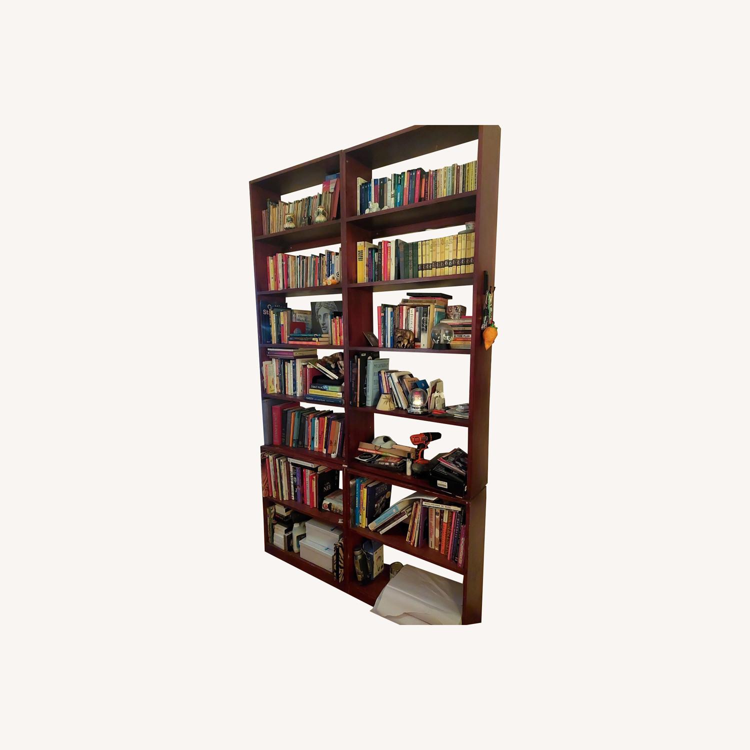 Solid Book Unit/2 Tall and 2 Short - AptDeco