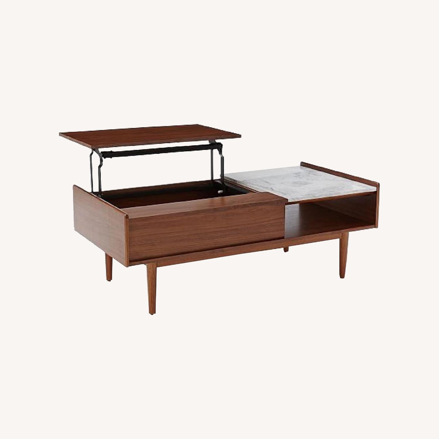 West Elm Mid-Century Pop-Up Coffee Table - AptDeco