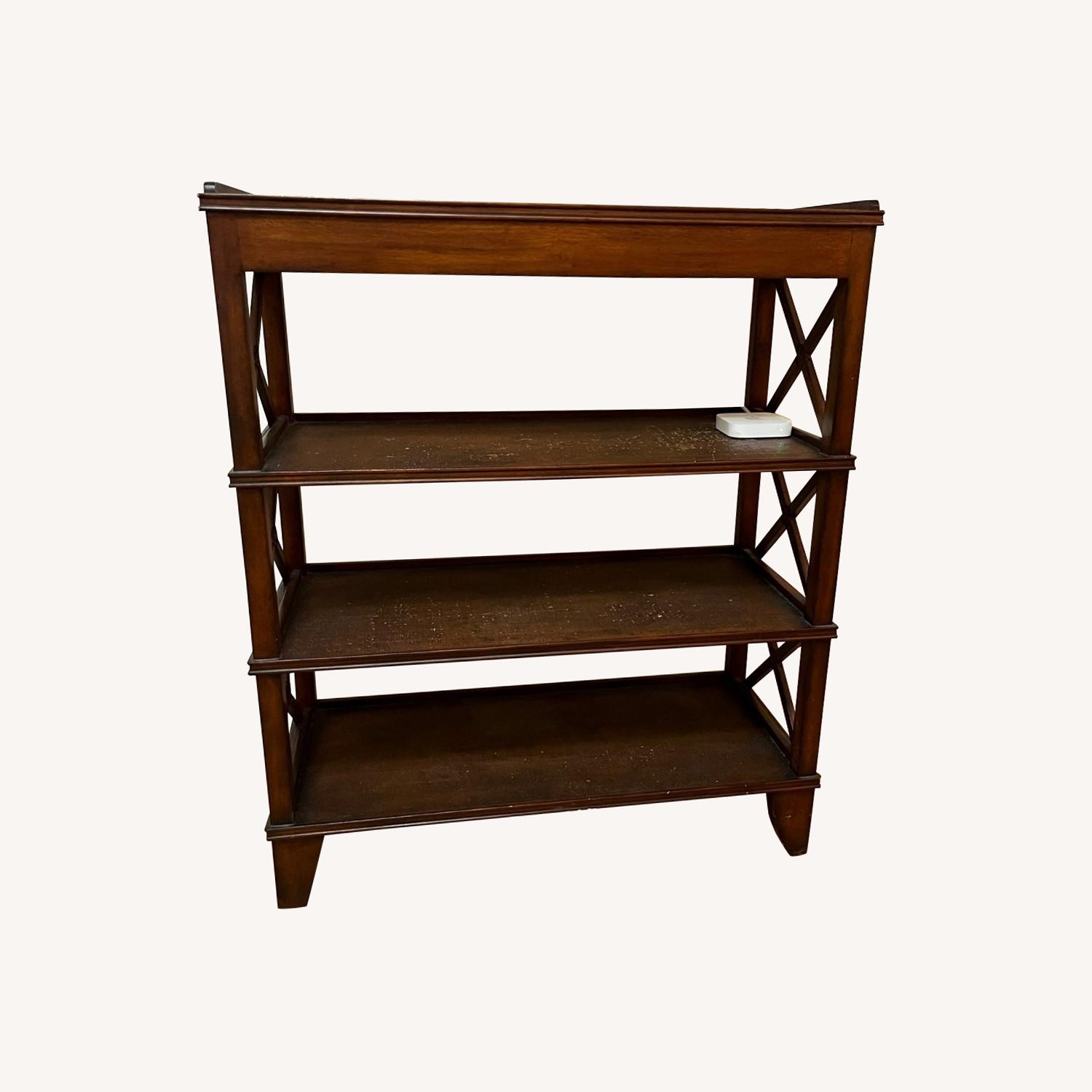 Ethan Allen Mahogany Bookcase - AptDeco
