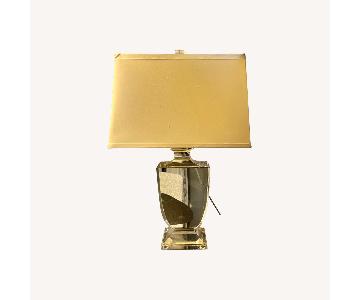 Restoration Hardware Crystal Table Lamps - AptDeco