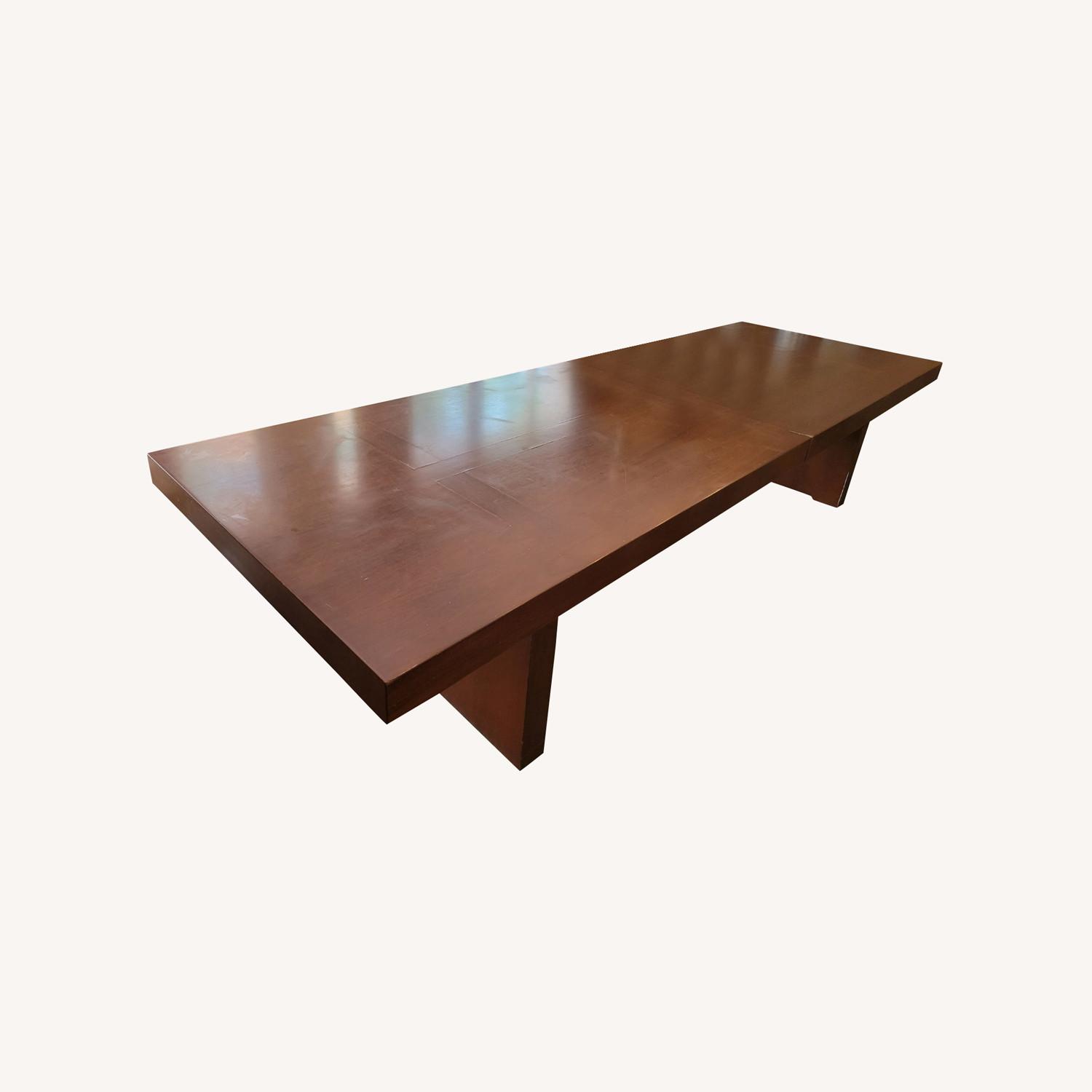 Huge Custom Design Dining for Conference Table - AptDeco