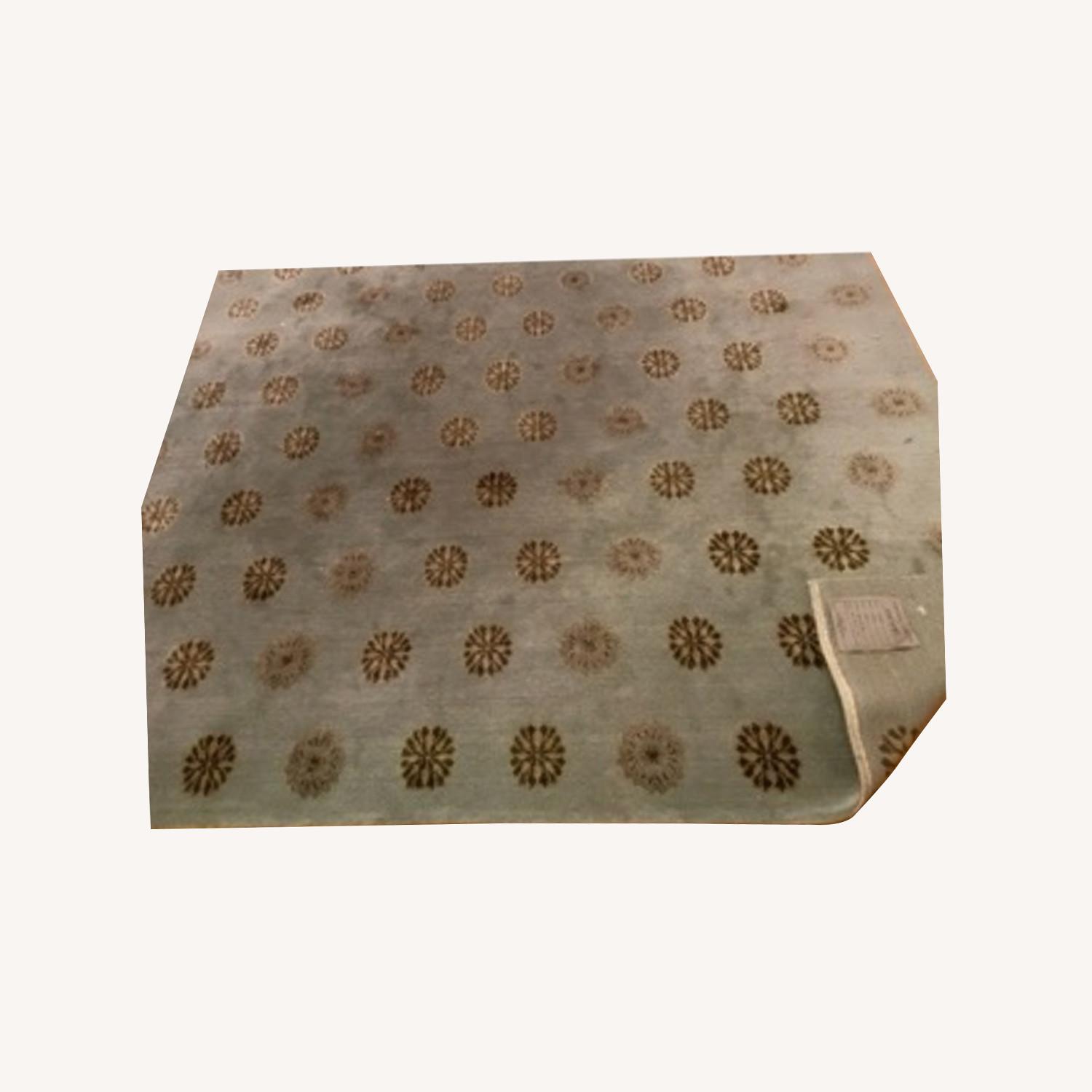 Thomas O'Brien 8x10 Wool and Silk Rug - AptDeco