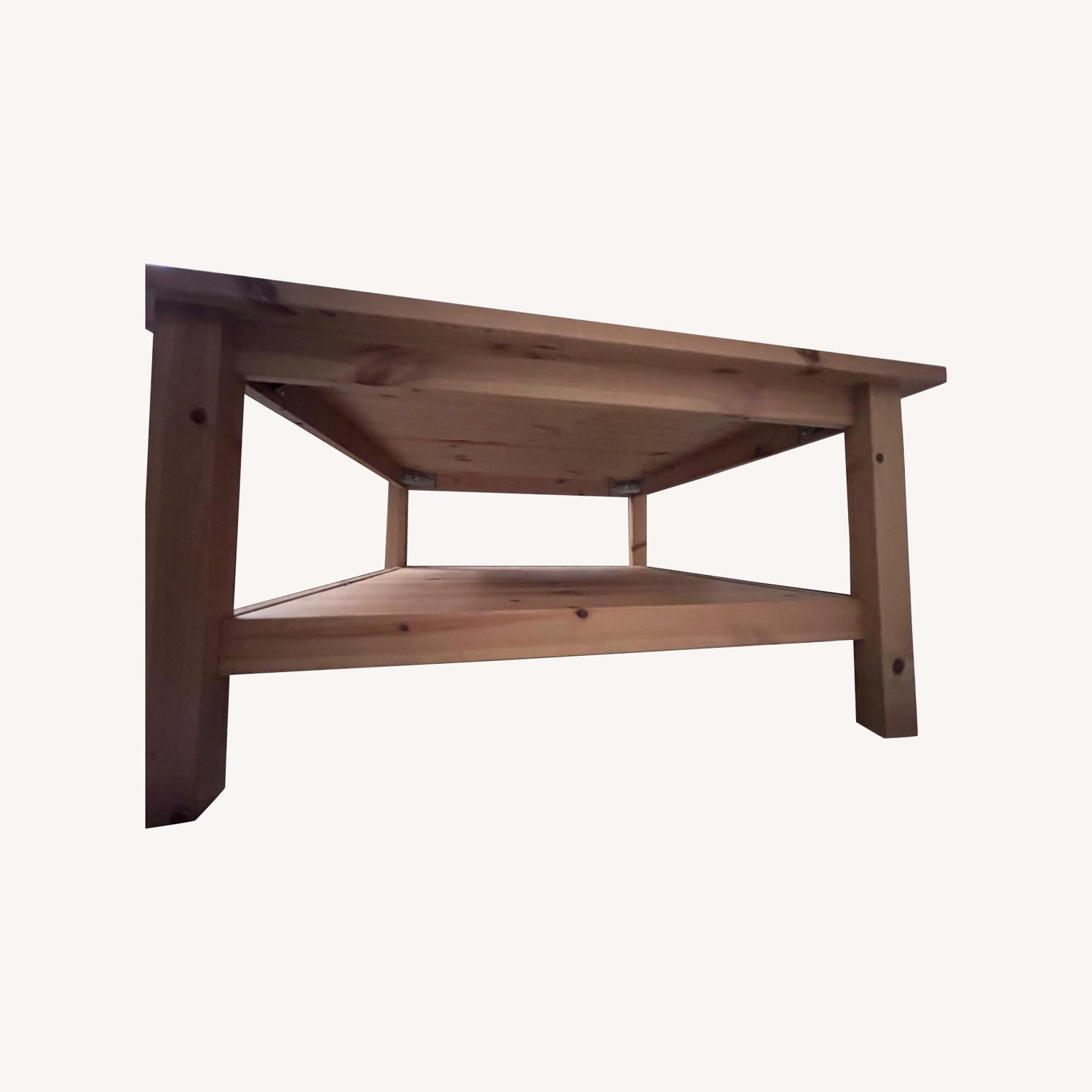 IKEA Hemnes Solid Pine Coffee Table - AptDeco