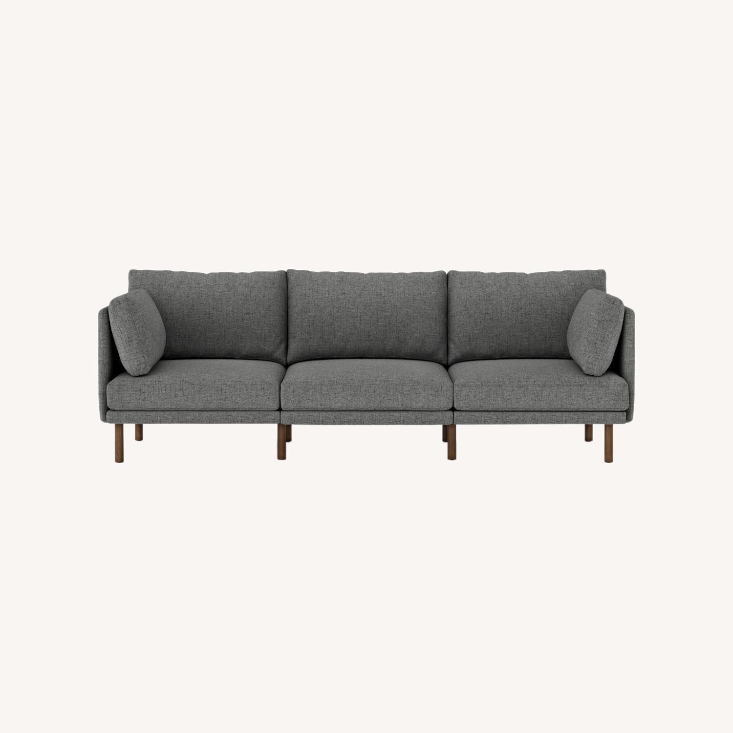 Burrow The Field 3-Piece Sofa in Carbon - AptDeco