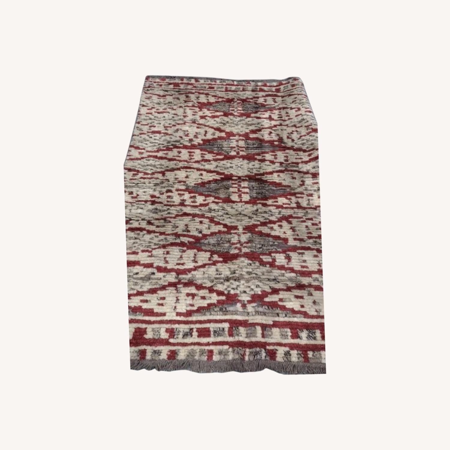 Soho Home Tiva Rug, Rust - AptDeco