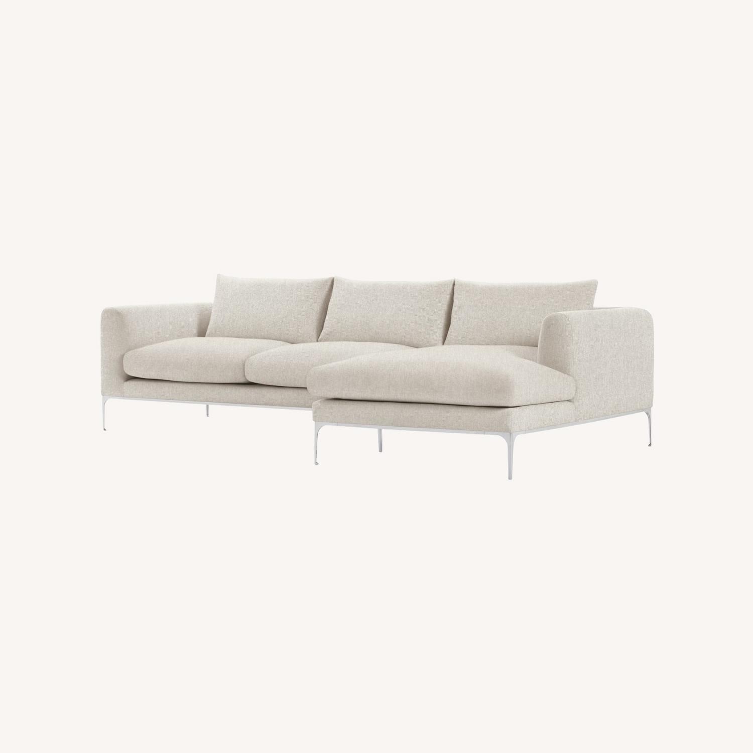 Design Within Reach Jonas Sectional in Shell Mode - AptDeco