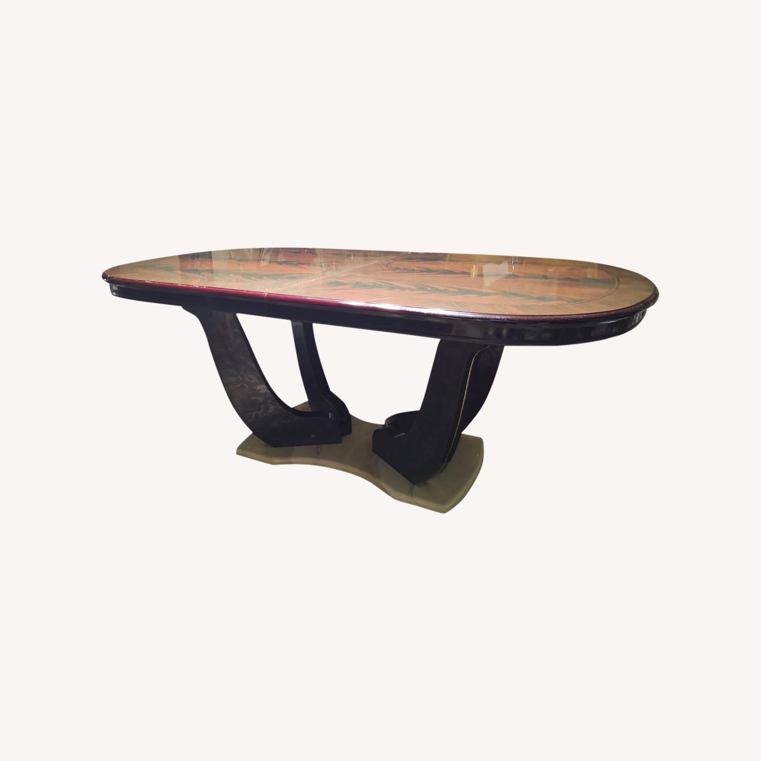 Imported Italian Lacquer Dining Table - AptDeco