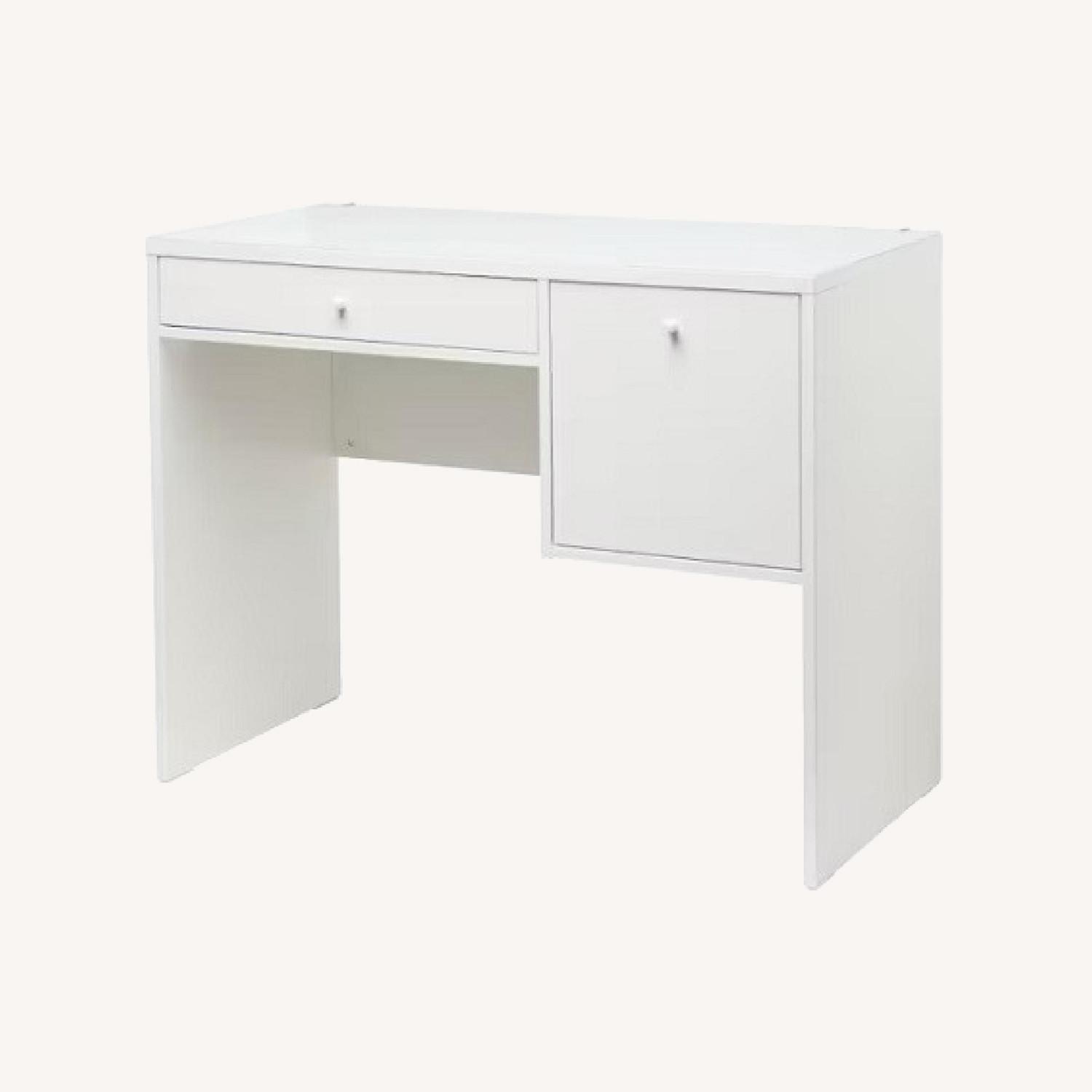 IKEA SYVDE White Table - AptDeco
