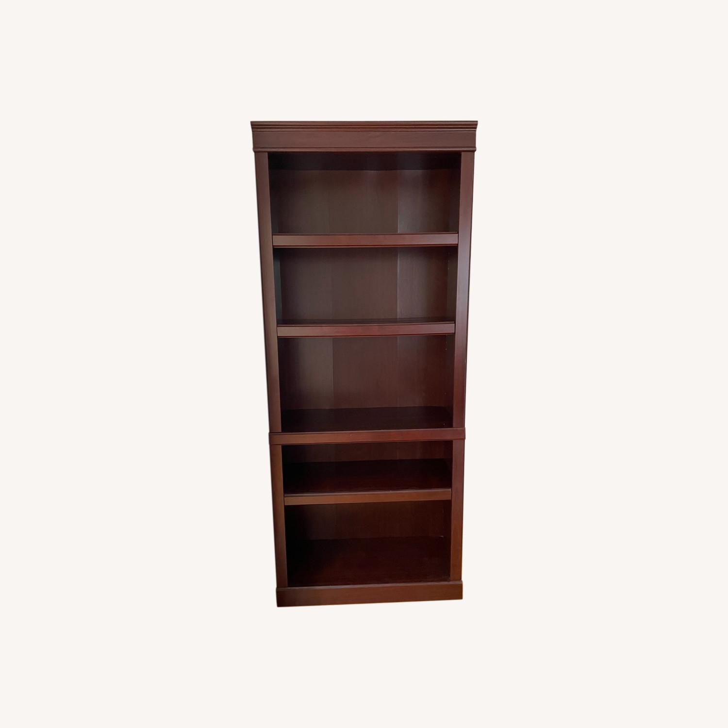 5-Shelf Rectangle Bookcase - AptDeco