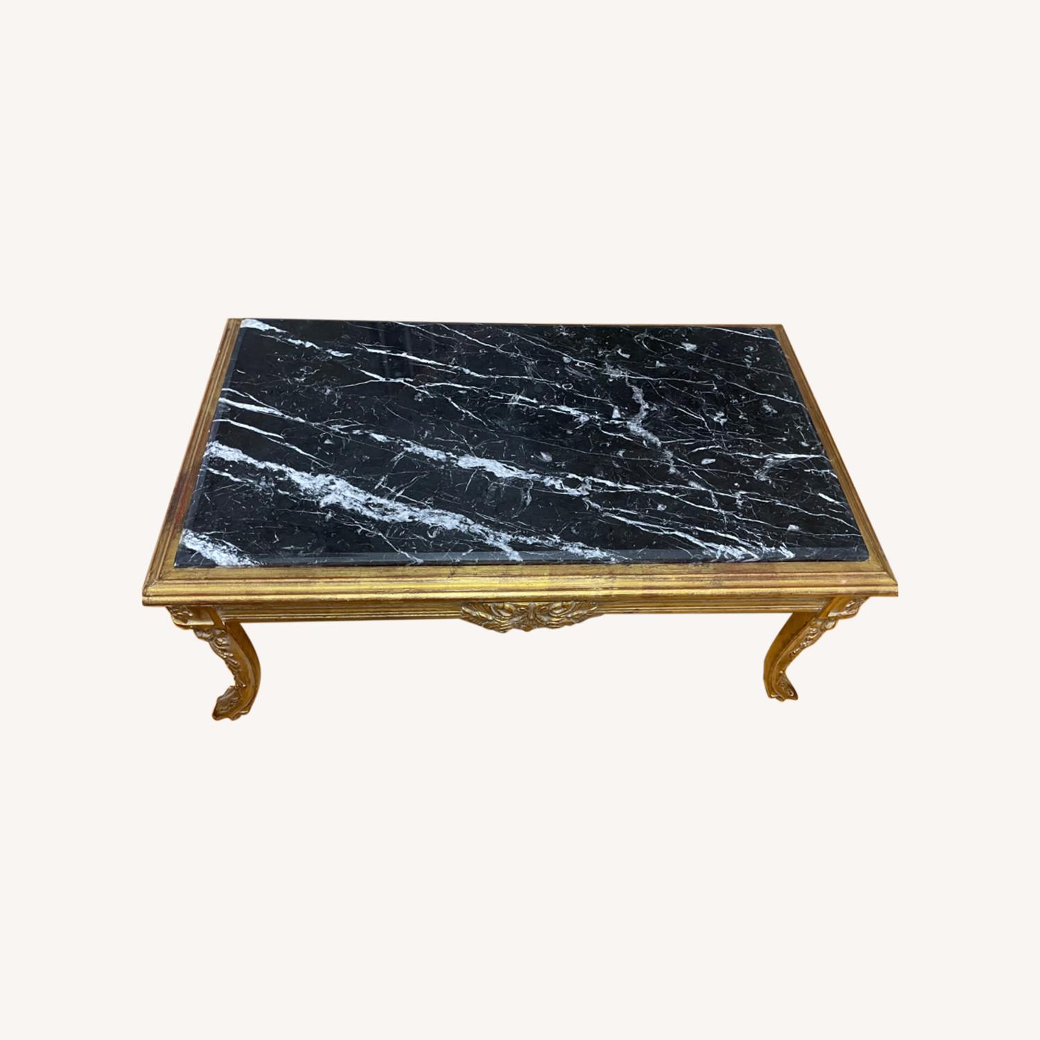 Vintage Coffee Table (Persian Style) - AptDeco