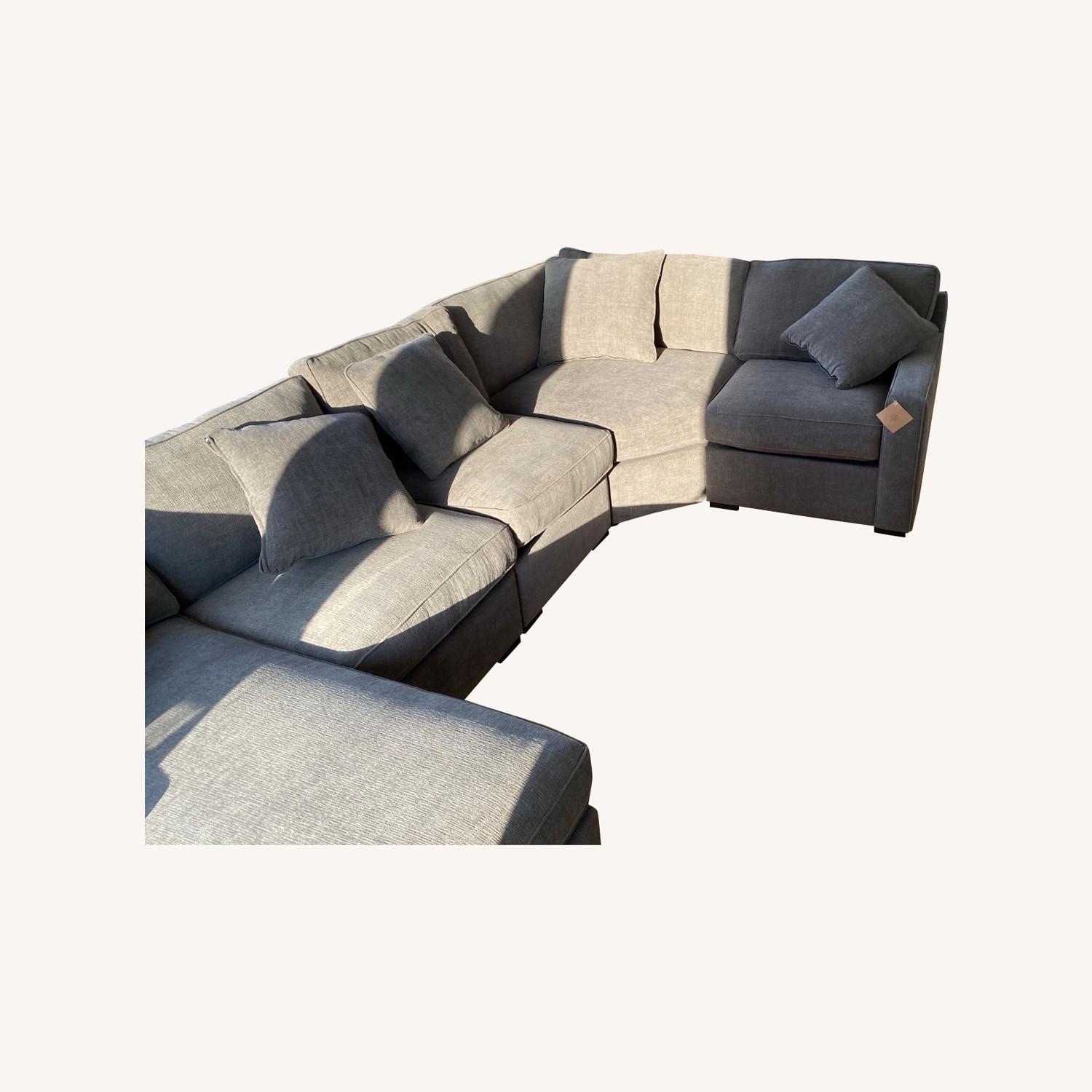 Macy's Sectional Sofa - AptDeco