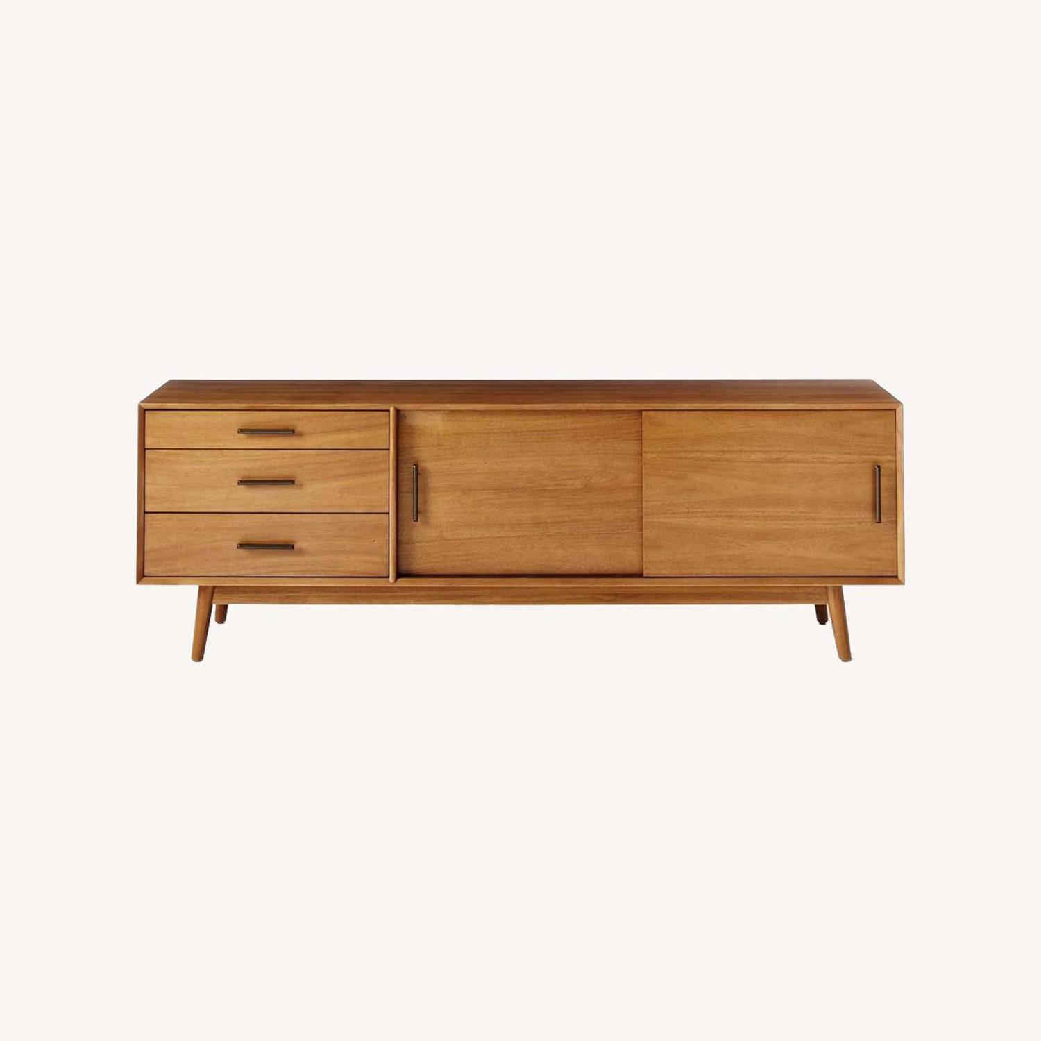 West Elm Mid-Century Console, 80", Acorn - AptDeco