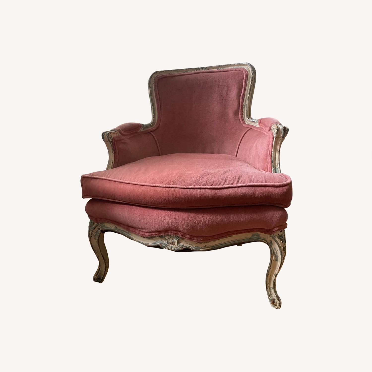 Antique French Bergere Chair - AptDeco