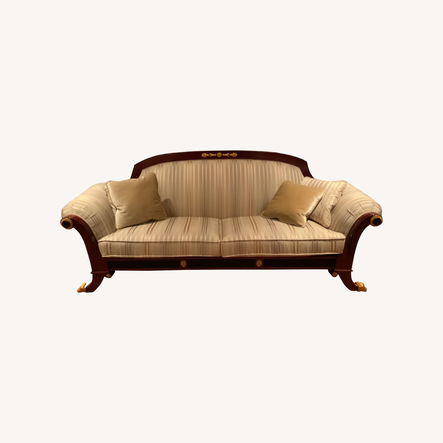 High End Claw Foot Couch - AptDeco