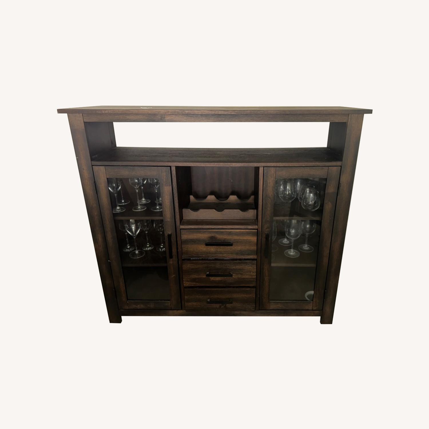 Bob's Discount Brown Wooden Server - AptDeco