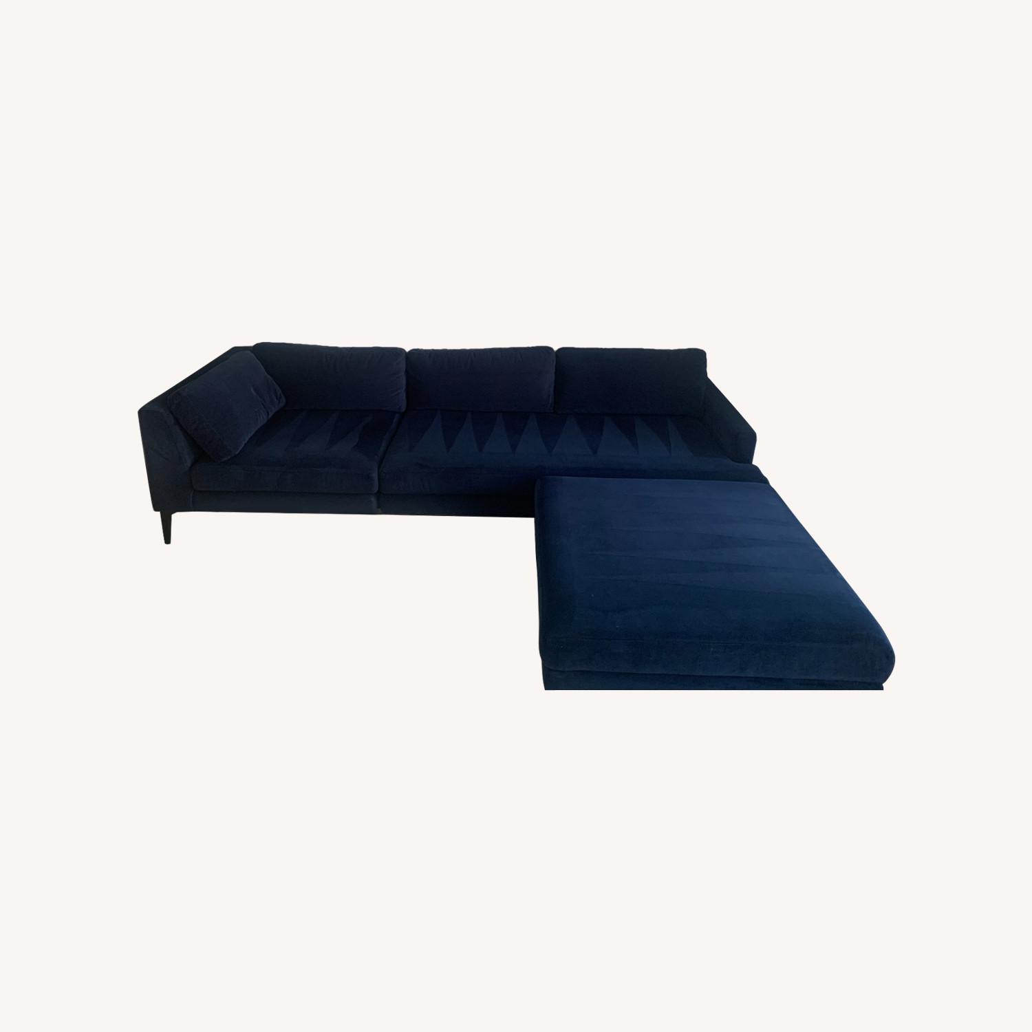 West Elm Andes Ottoman Sectional - AptDeco