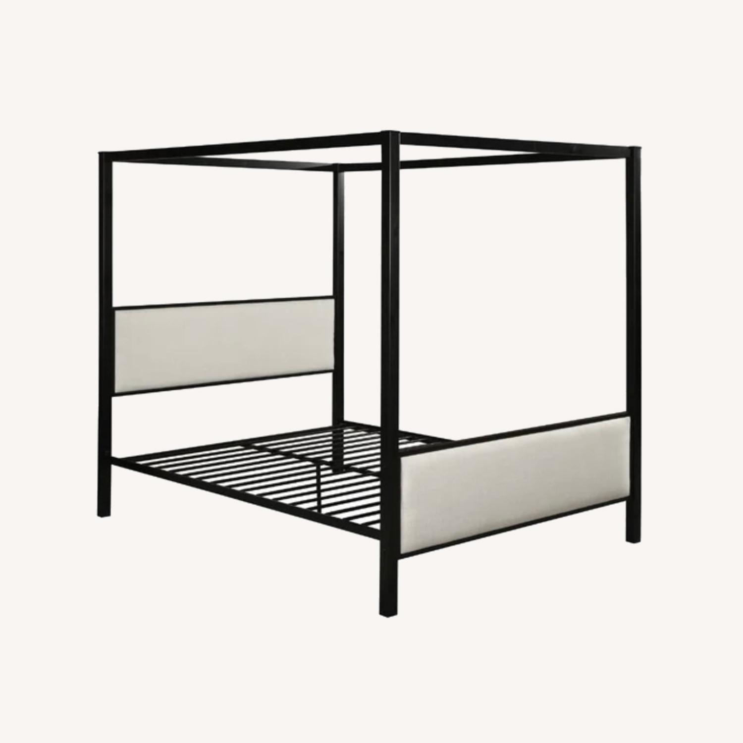 Wayfair Queen Size Canopy Bed - AptDeco