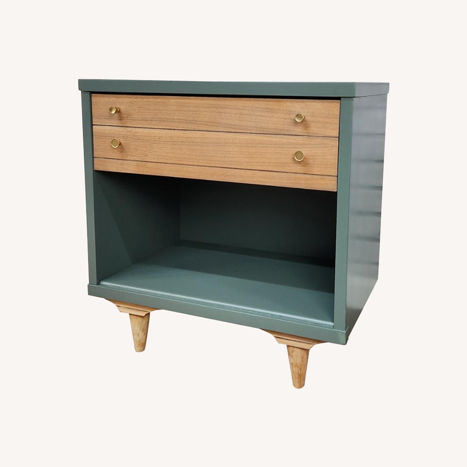 Refinished Mid-Century Nightstand - AptDeco