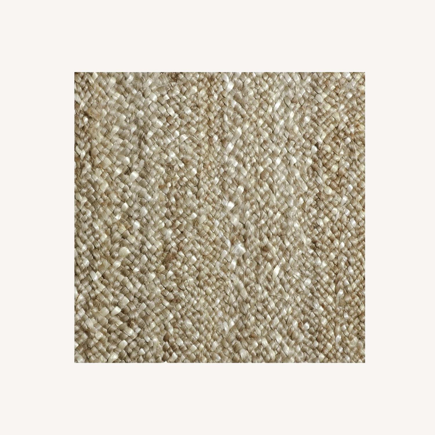 Pottery Barn Custom Braided Jute Rug 2 x 3' Mocha - AptDeco