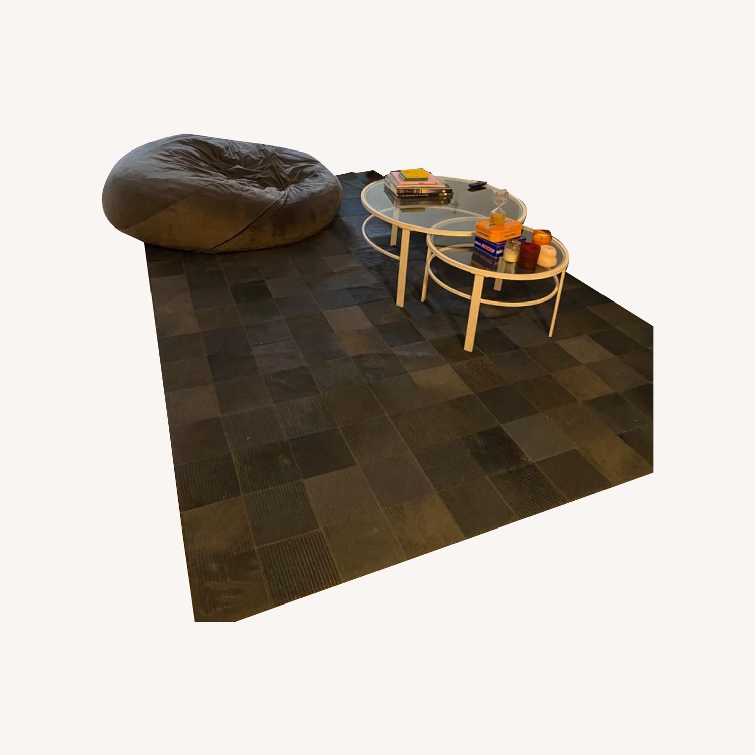 Modloft Modern Cowhide Area Rug - AptDeco