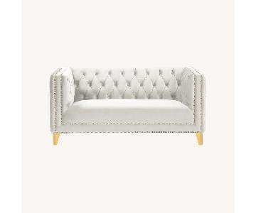 Home Meridian Sofa Loveseat - AptDeco